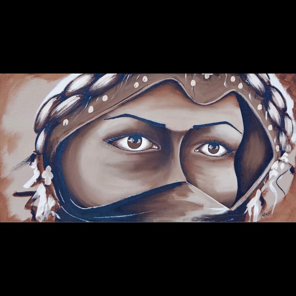 Other | The African Beauty Eyes Canvas Print Wall Art | Poshmark